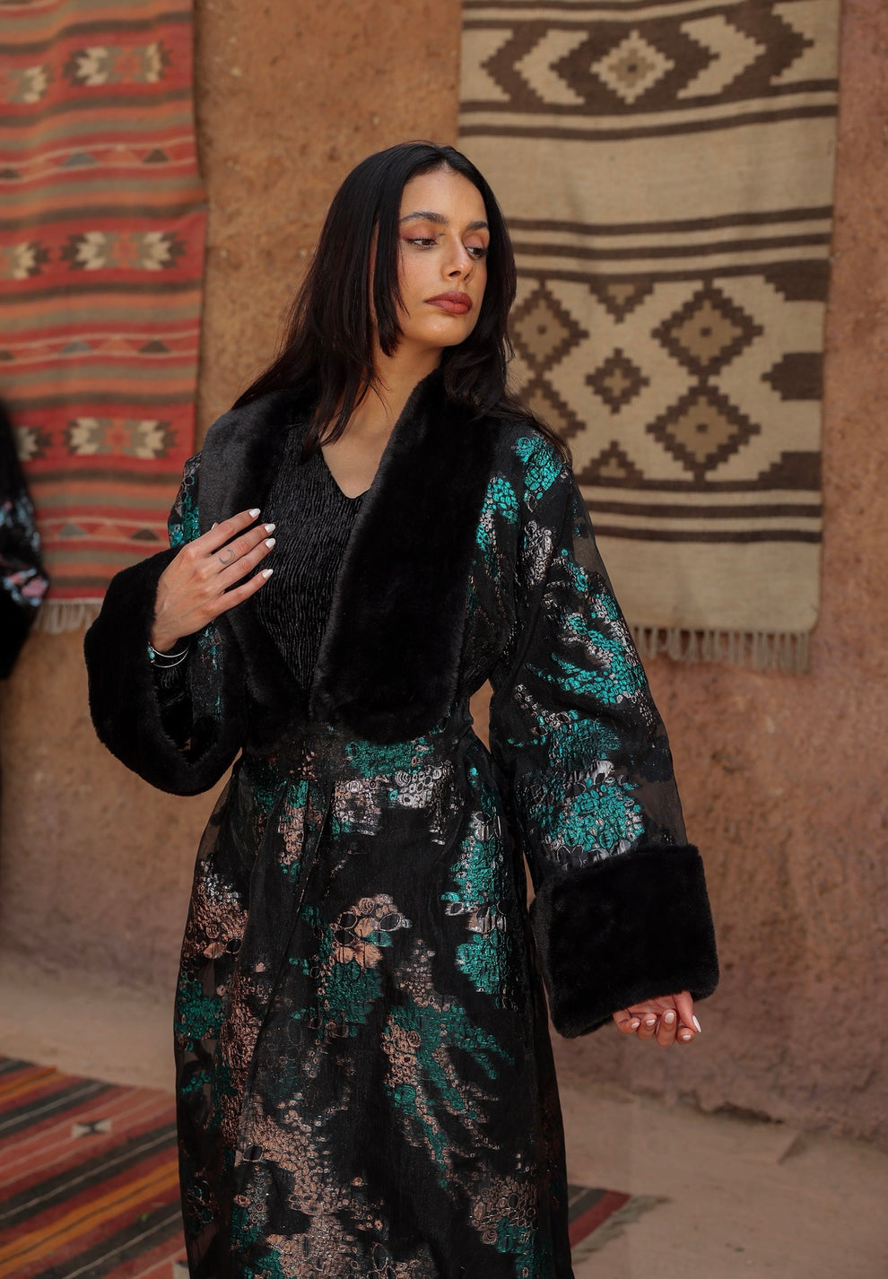 “ياقوت" yakout kaftan – Maison Hers